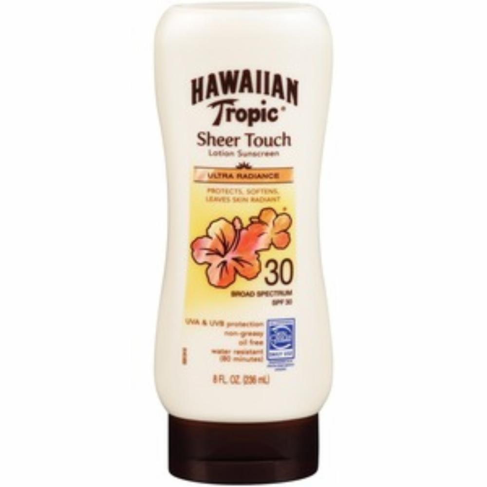 Bloqueador Solar Corporal Sheer Touch SPF 50 HAWAIIAN TROPIC 240 Ml ...