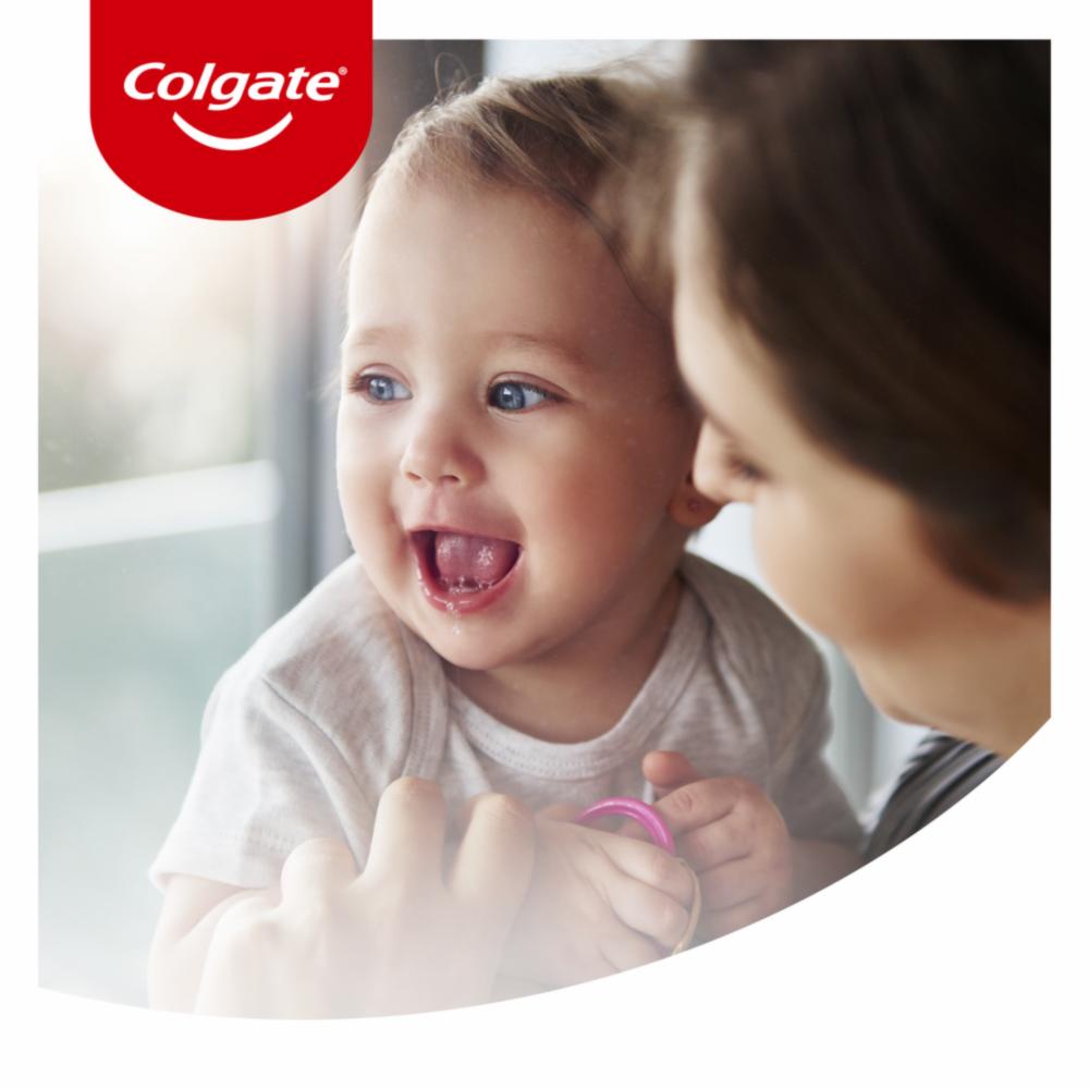 Cepillo Dental Infantil Barney 0 A 2 Años COLGATE Suave - Supermaxi