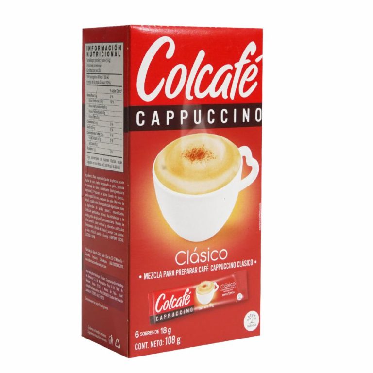 Cappuccino Clásico COLCAFÉ 6 Sachets X 18 G - Supermaxi