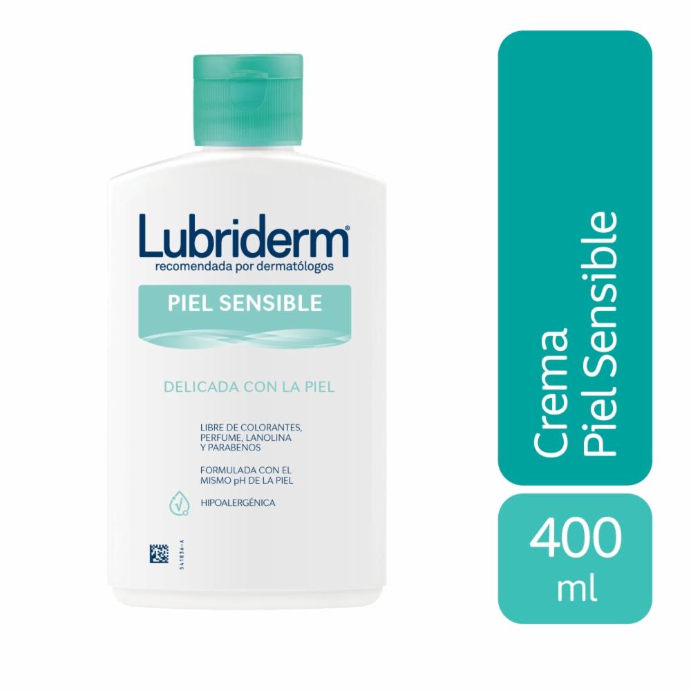 Crema Corporal Piel Sensible LUBRIDERM 400 Ml - Supermaxi