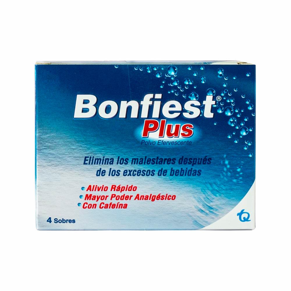 Antiácido Efervescente BONFIEST PLUS 4 X 5 g - Supermaxi