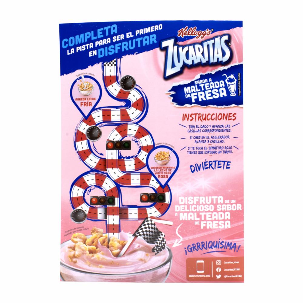 Cereal Zucaritas Sabor A Fresa KELLOGGS 330 G - Supermaxi