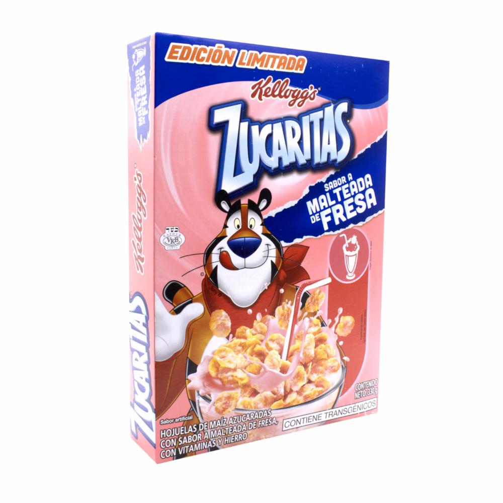 Cereal Zucaritas Sabor A Fresa KELLOGGS 330 G - Supermaxi
