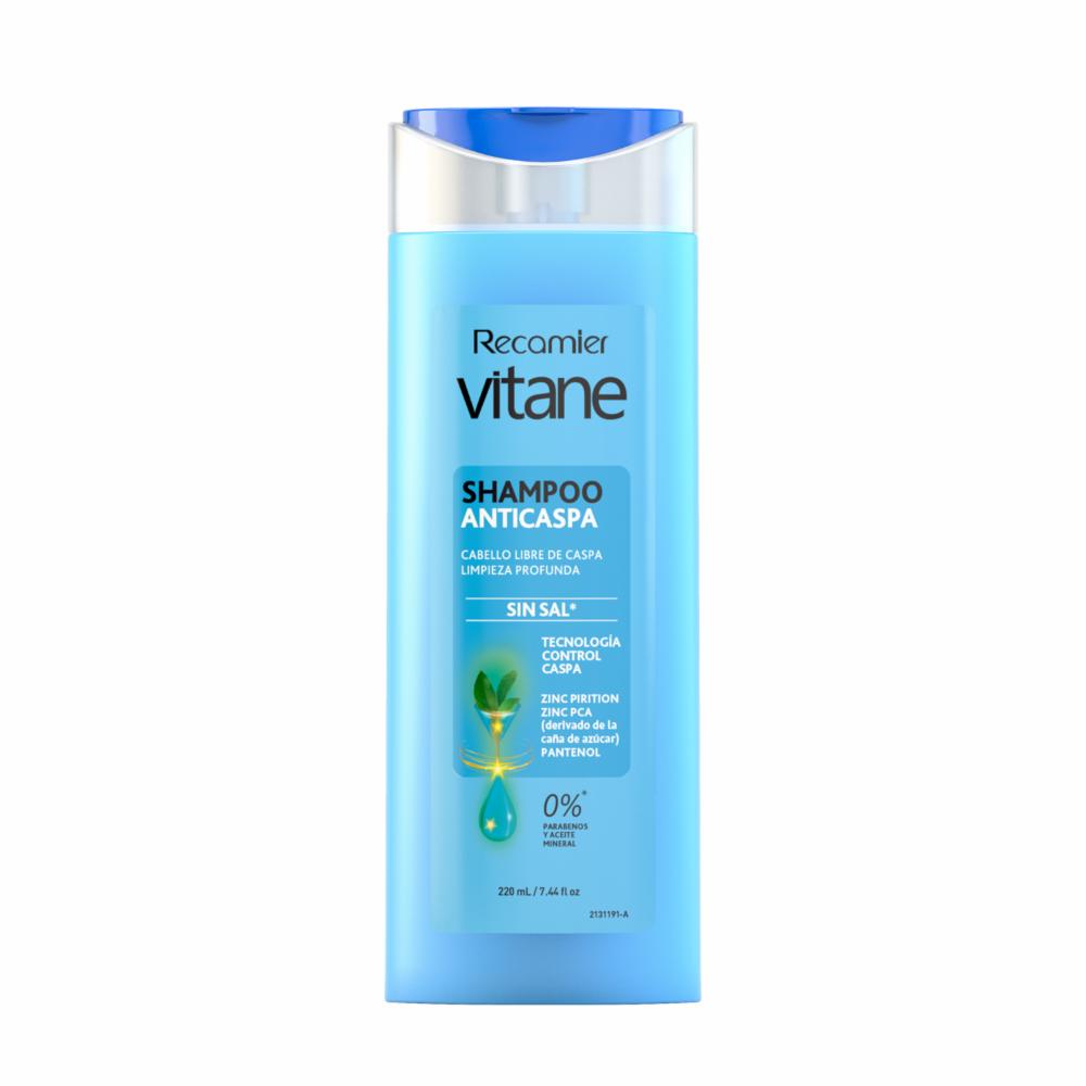 Shampoo Para Cabello Anticaspa Para Dama VITANE 220 Ml - Supermaxi
