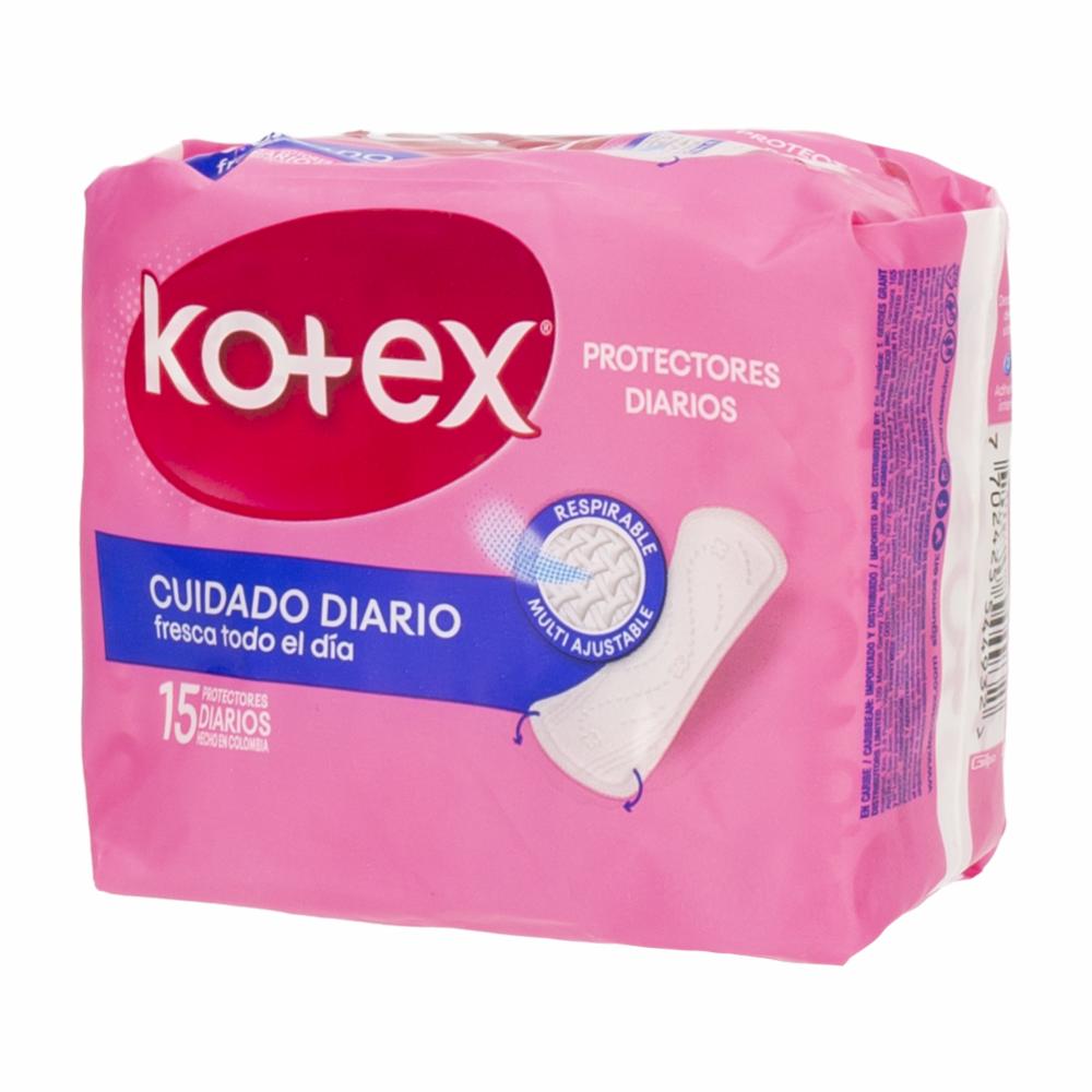 Protectores Diarios Dúo KOTEX X 15 Uds - Supermaxi