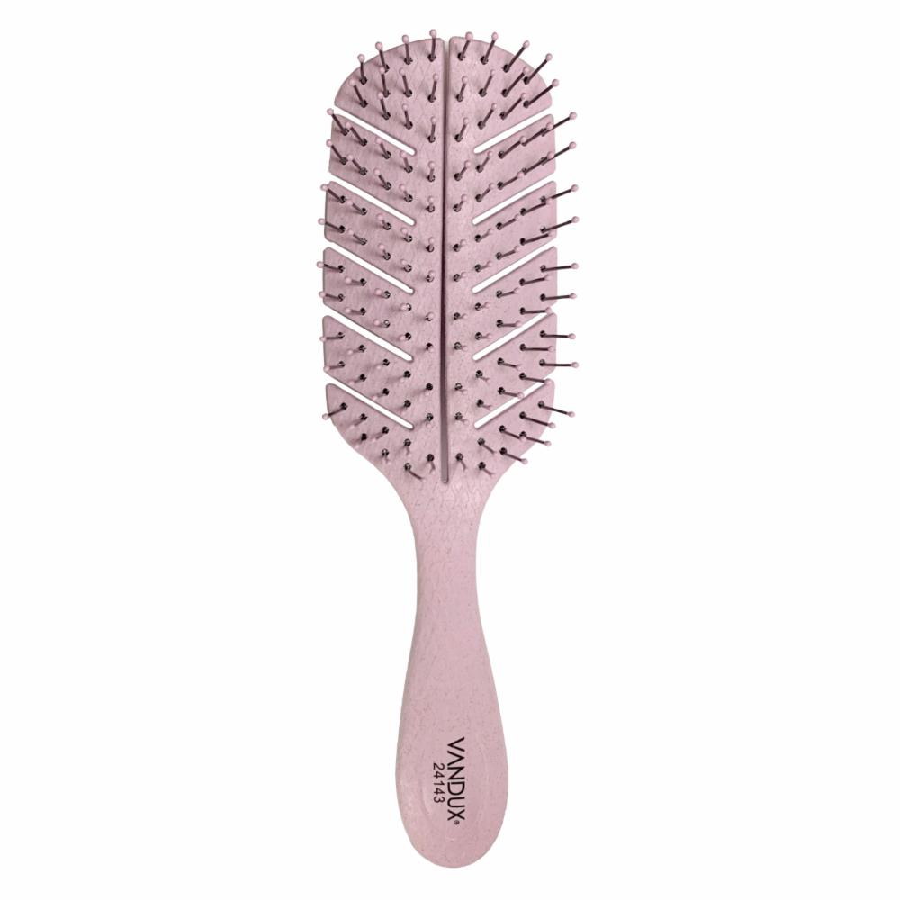 Cepillo De Cabello Plano Hoja Rectangular Ecológico Friendly VANDUX ...