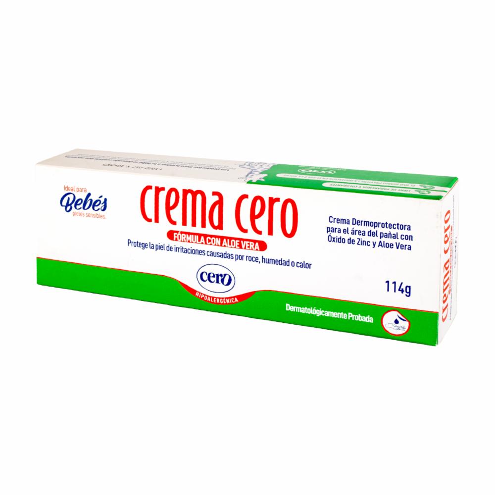 Crema Dermoprotectora Con Aloe Vera En Tubo CERO 114 G - Supermaxi