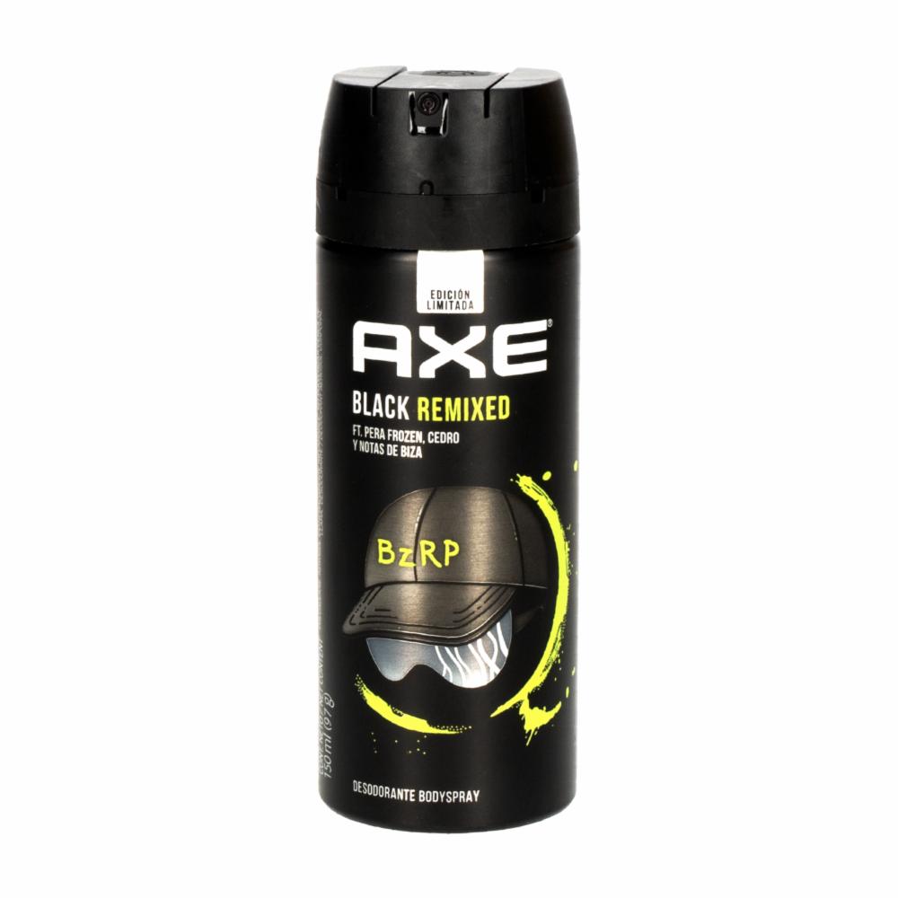 Desodorante En Aerosol Black Remixed BZRP Para Hombre AXE 150 Ml ... Desodorante En Aerosol Black Remixed BZRP Para Hombre AXE 150 Ml ...