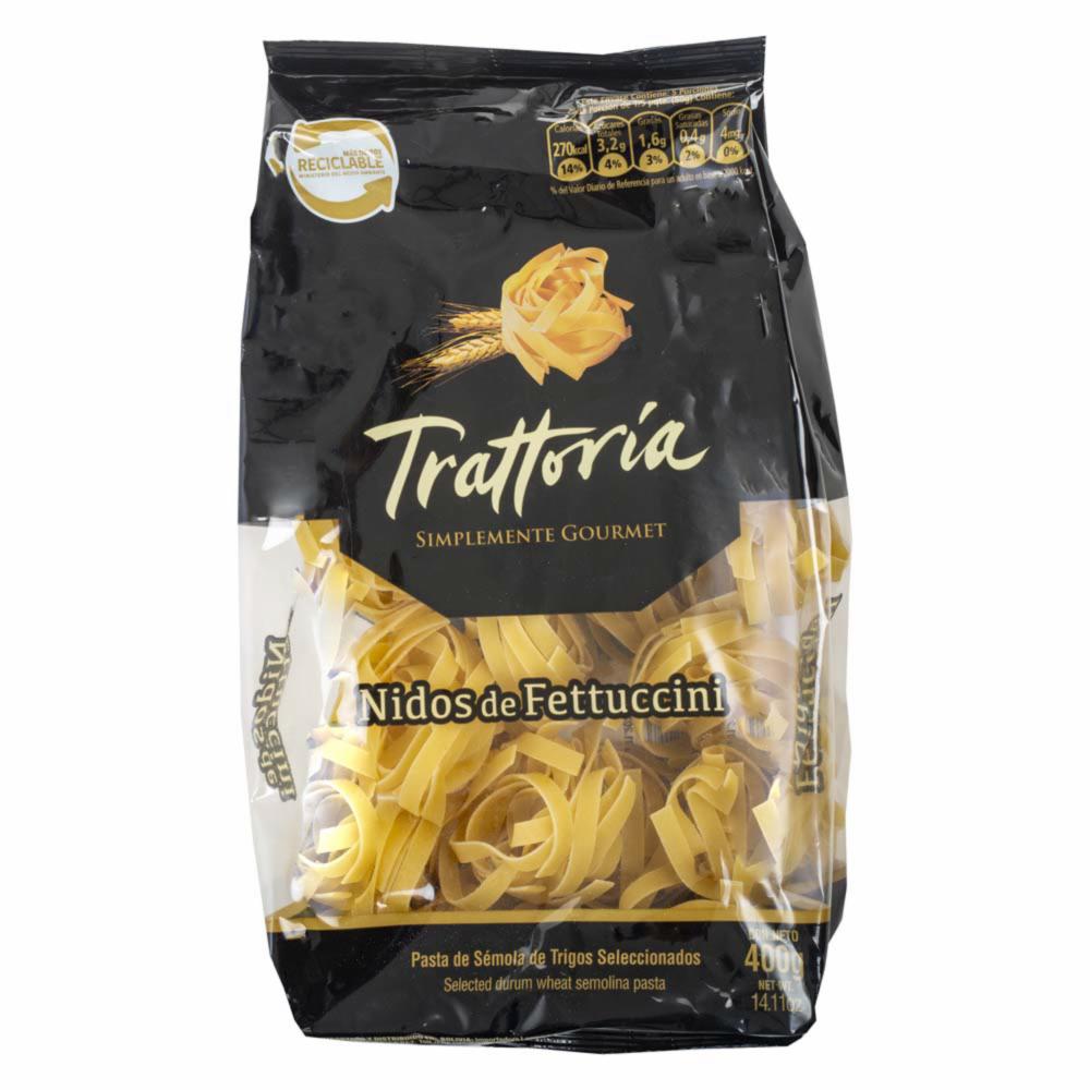 Fideos Nidos Fettuccine TRATTORIA 400 g - Supermaxi