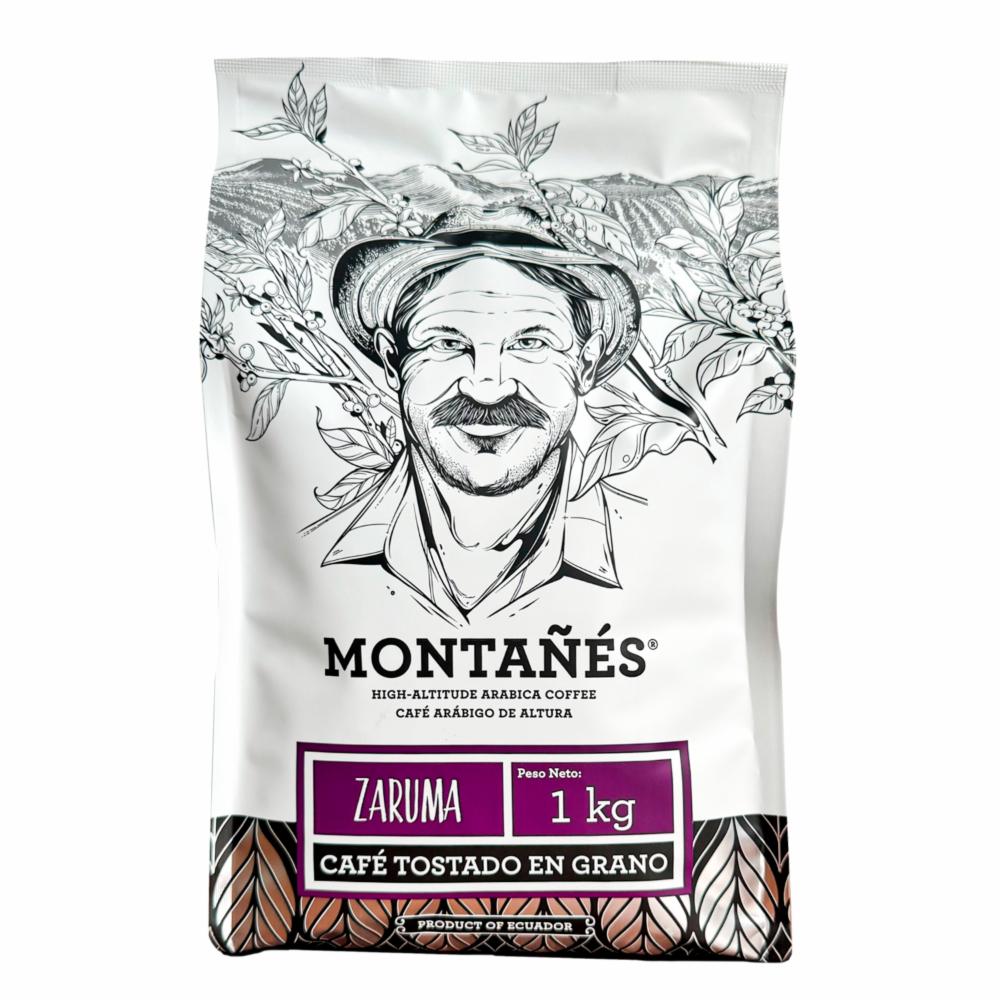 Café Tostado En Grano Zaruma MONTAÑÉS 1 Kg - Supermaxi