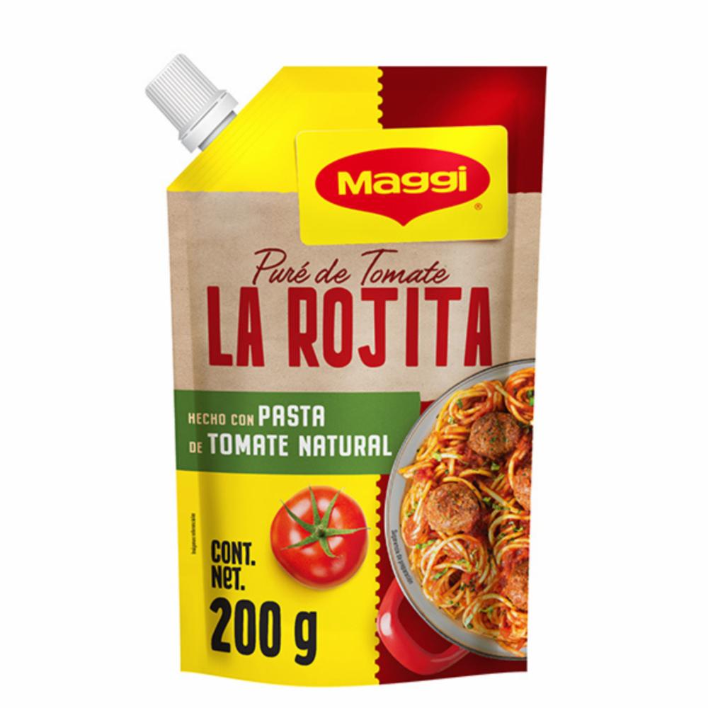 Pure De Tomate Natural LA ROJITA-MAGGI 200 G - Supermaxi