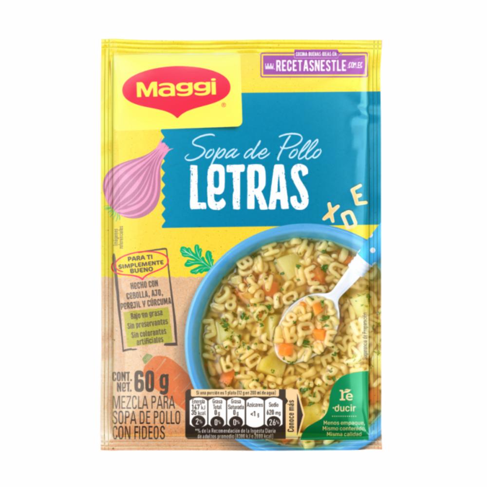 Sopa De Pollo Y Letras MAGGI 60 G - Supermaxi