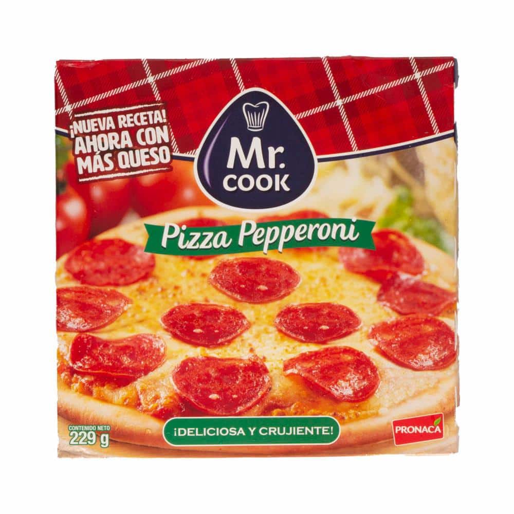 Pizza De Pepperoni MR. COOK 229 G - Supermaxi