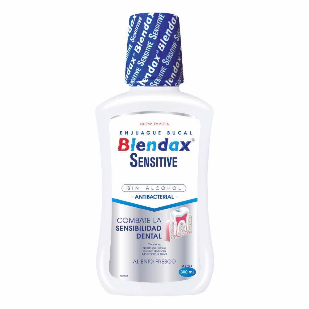 Enjuague Bucal Sensitive BLENDAX 300 Ml - Supermaxi