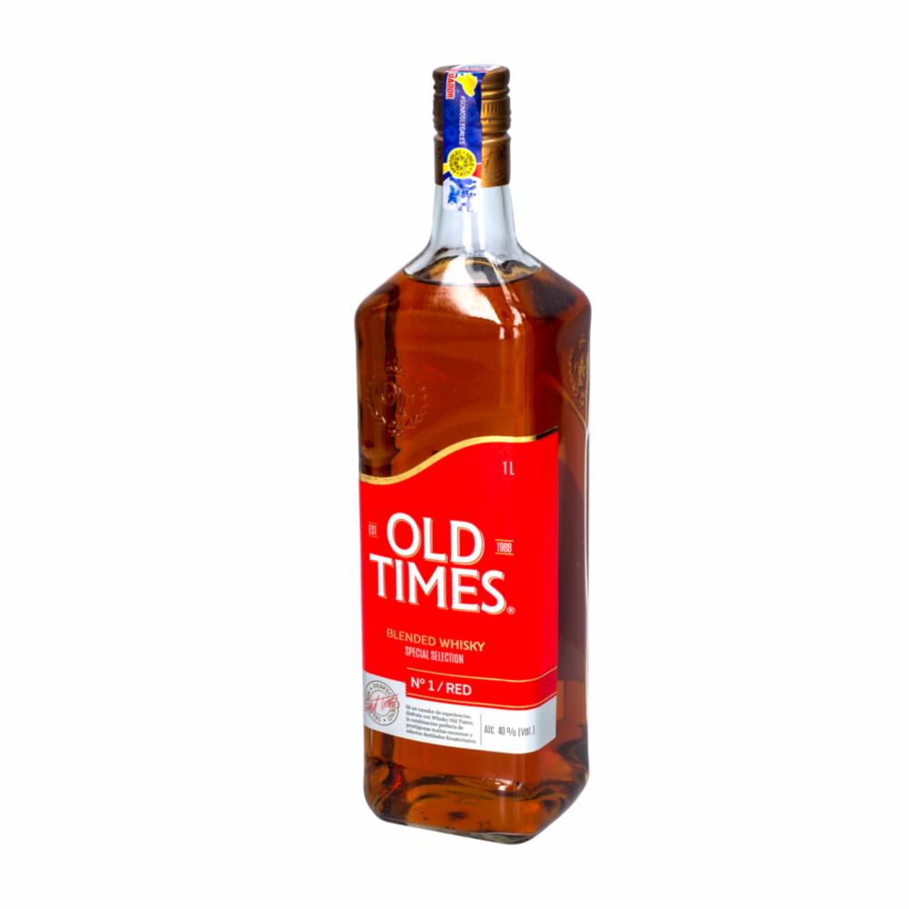 Whisky Red OLD TIMES 1000 Ml - Supermaxi