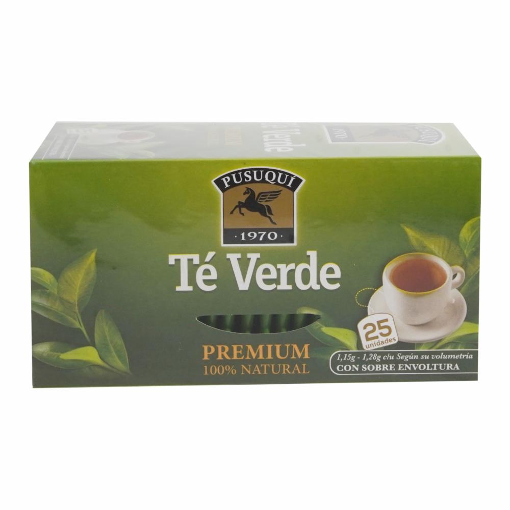 Té Verde PUSUQUI PREMIUM 25 X 1.28 G - Supermaxi