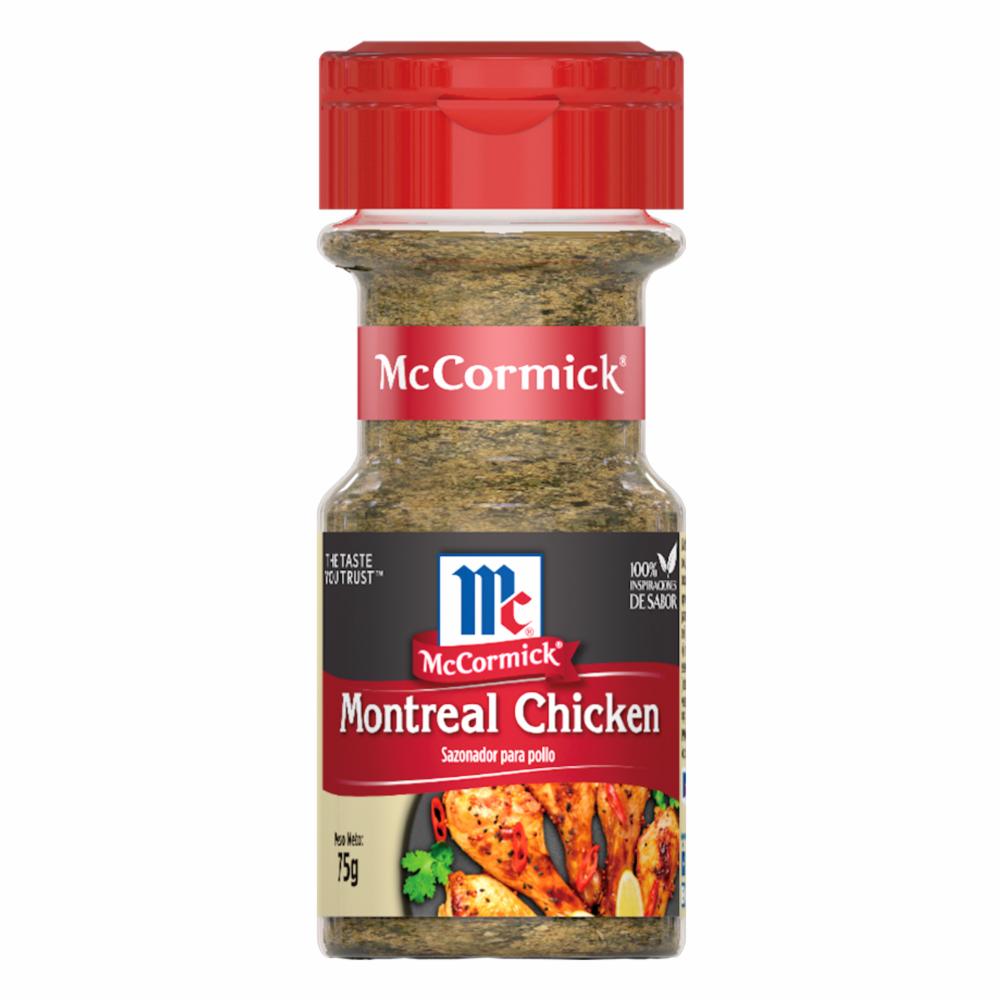 Sazonador Montrel Chicken MCCORMICK 75 G - Supermaxi