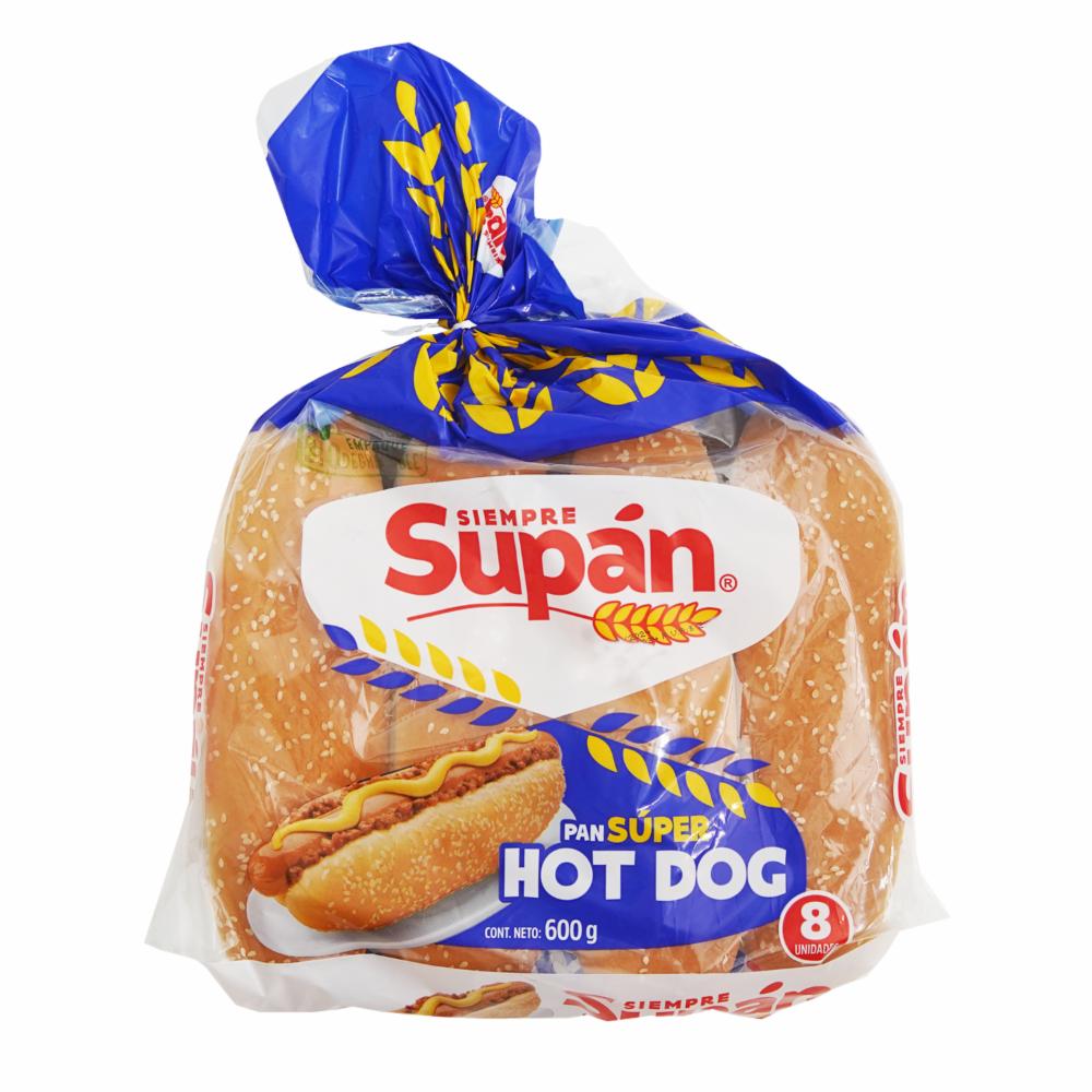 Pan Largo Largo Gigante SUPÁN 600 G - Supermaxi