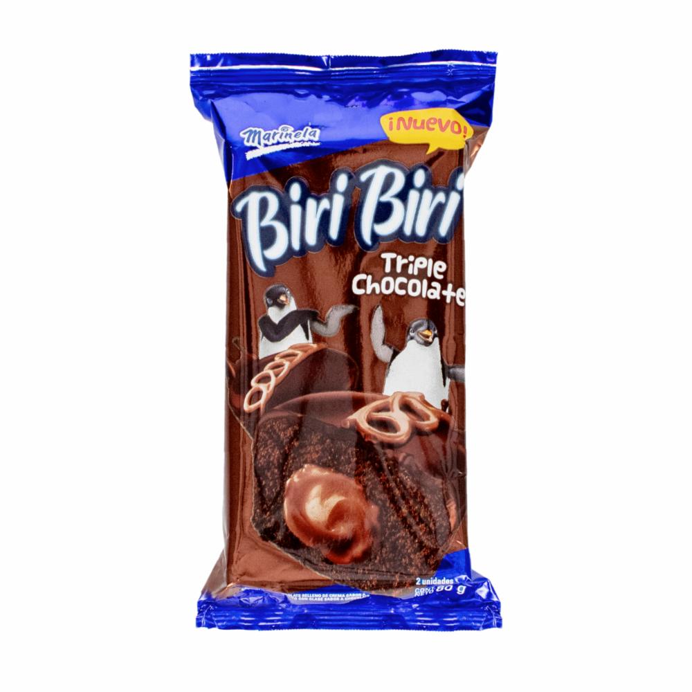 Biri Biri Triple Chocolate MARINELA 80 G - Supermaxi