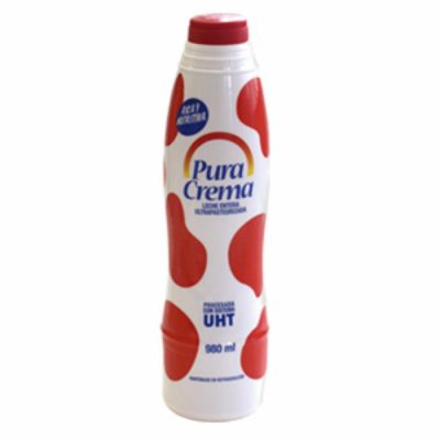 Leche Entera Ultra Pasteurizada PURA CREMA 980 ml - Supermaxi