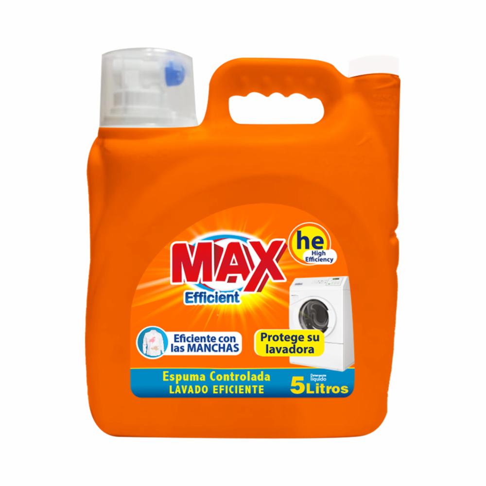 Detergente Líquido Efficient MAX 5 Litros - Supermaxi