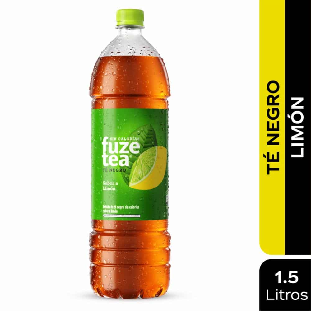 Bebida Refrescante Té Negro Con Limón FUZE TEA 1,5 L - Supermaxi