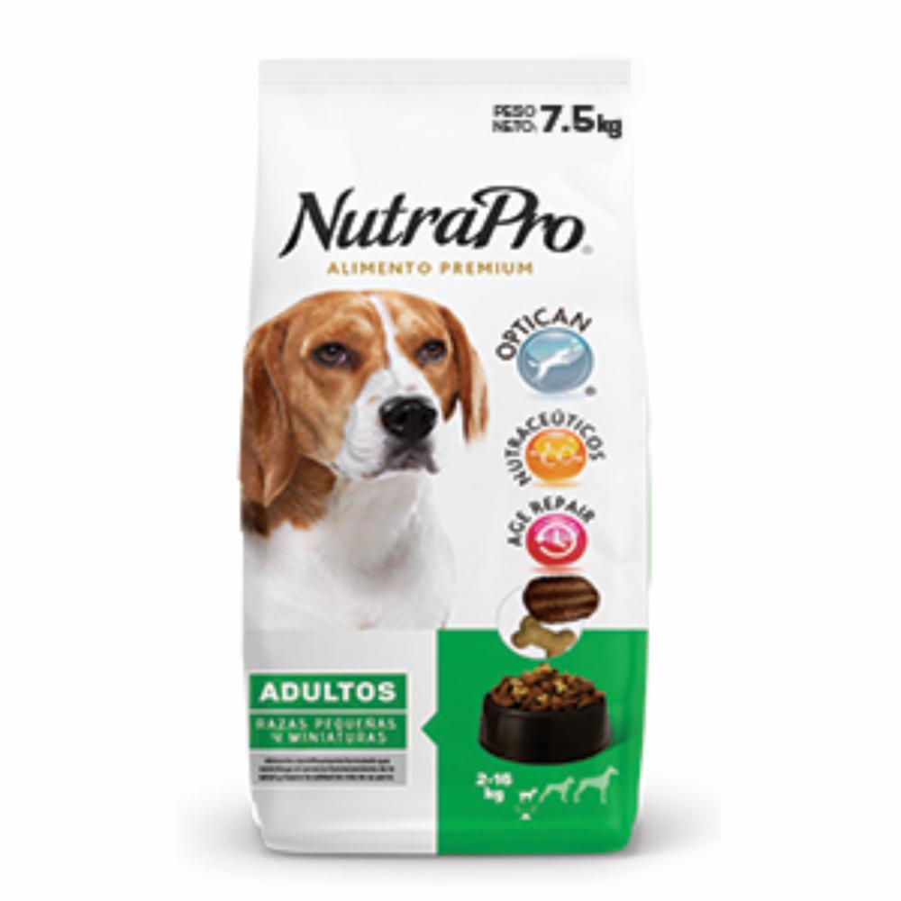 Alimento Para Perros Adultos Razas Pequeñas NUTRAPRO 7,5 Kg - Supermaxi