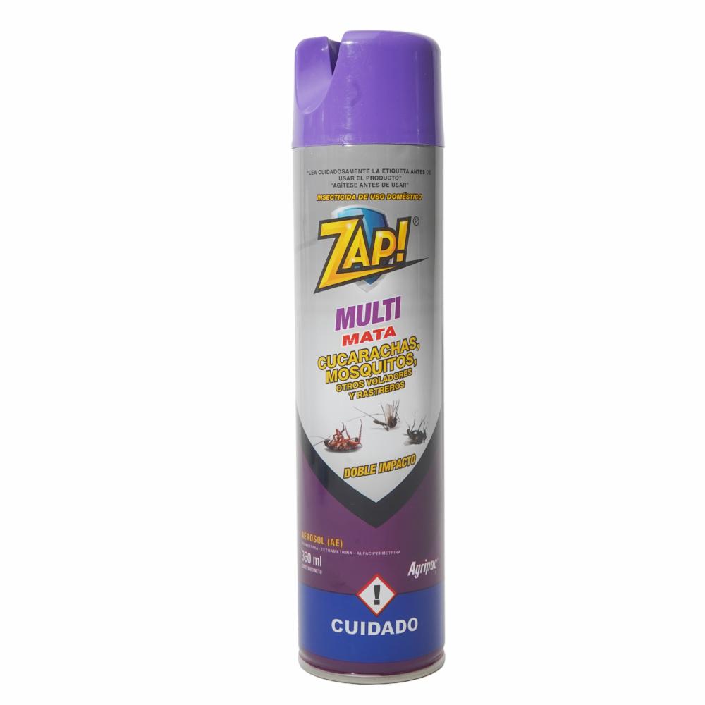 Insecticida En Aerosol Multiusos ZAP 360 Ml - Supermaxi