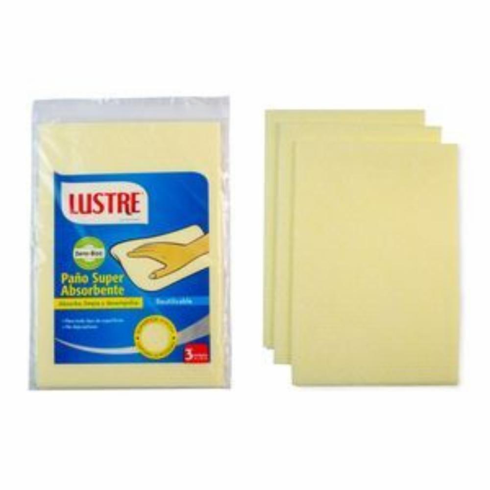 Paño Super Absorbente LUSTRE 3 X 33 U - Supermaxi