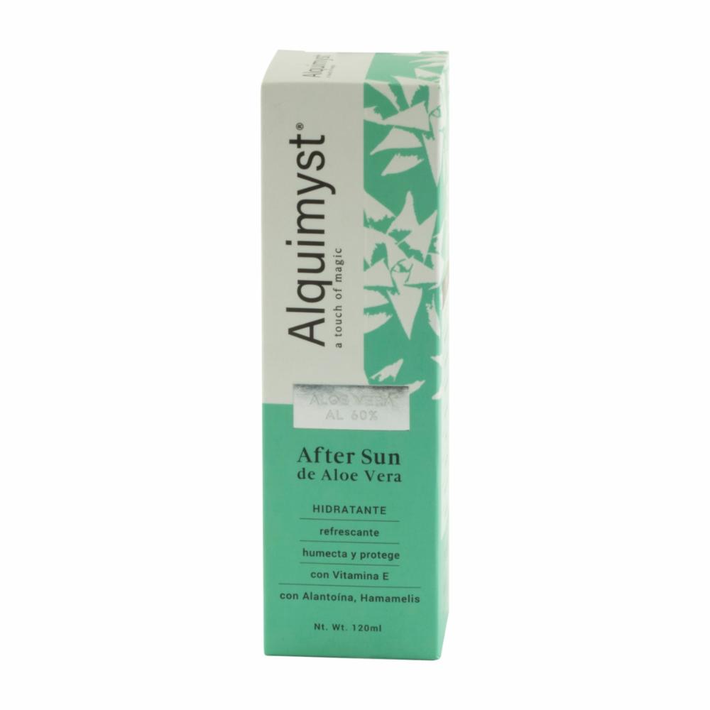 Post Solar Gel Aloe Vera ALQUIMYST 120 Ml - Supermaxi