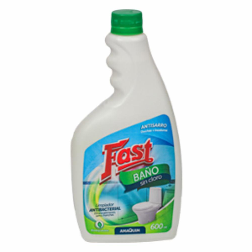 Limpiador De Baño Sin Cloro FAST 600 Ml - Supermaxi