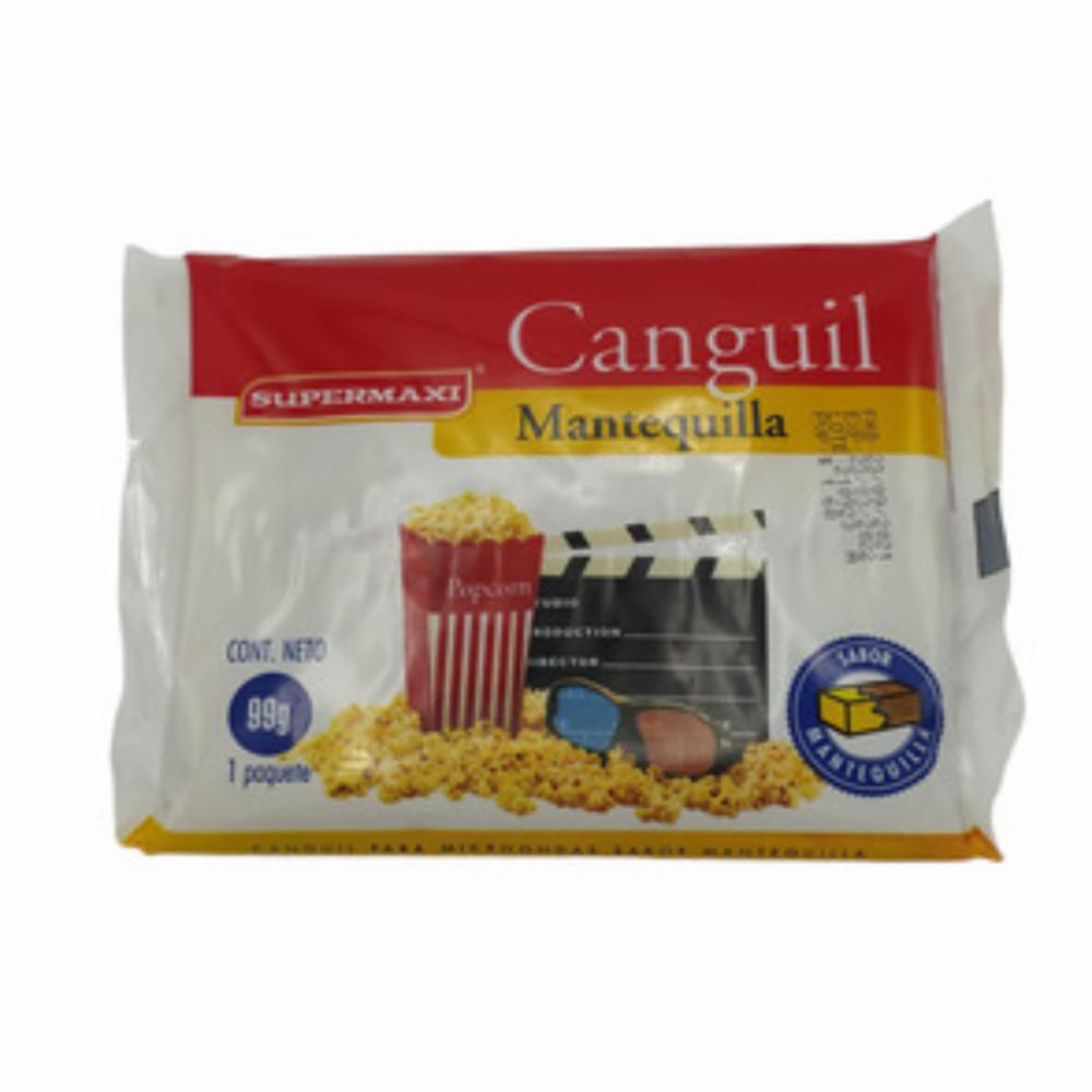 Canguil Para Microondas Con Mantequilla SUPERMAXI 99 G - Supermaxi