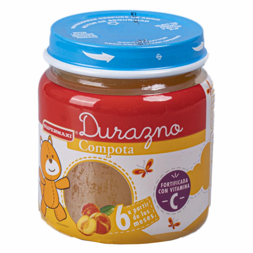 Compota Durazno SUPERMAXI Frasco - Supermaxi
