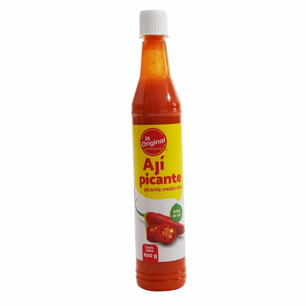 Ají Picante. LA ORIGINAL Botella - Supermaxi