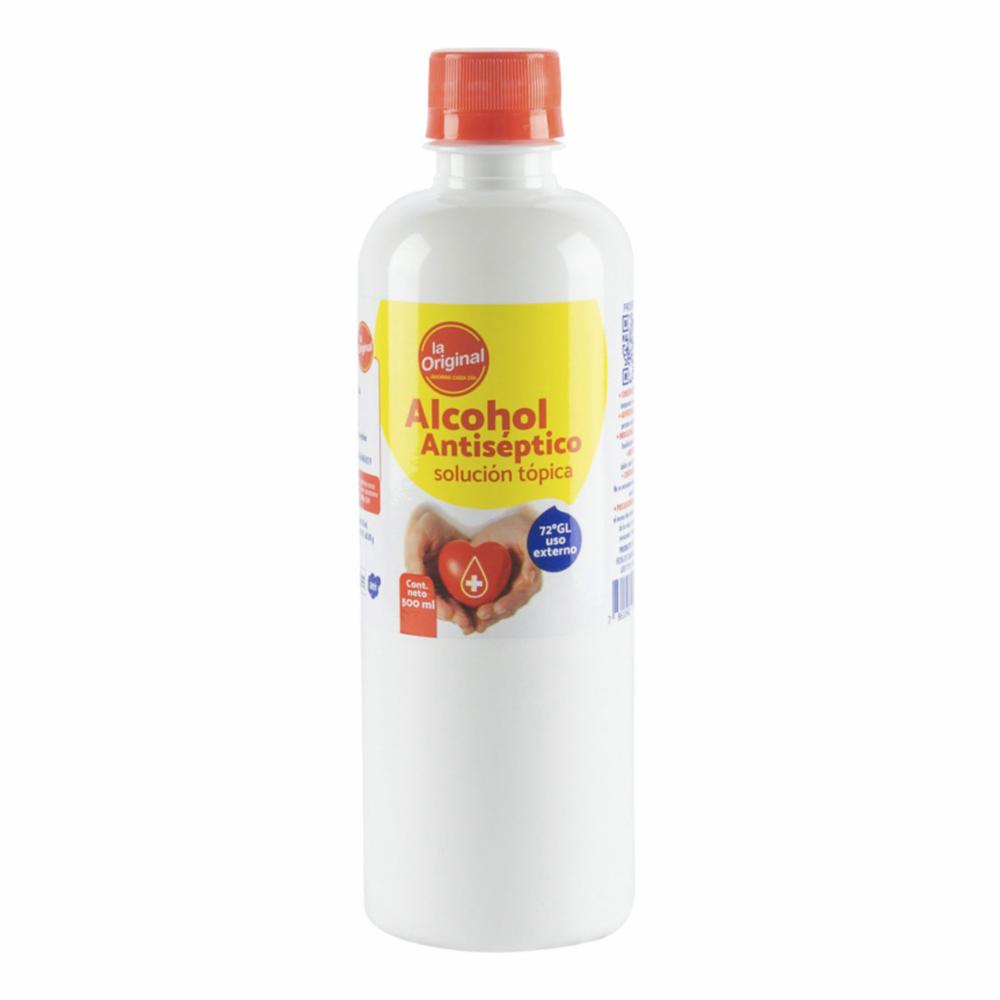Alcohol Antiséptico LA ORIGINAL De 500 Ml - Supermaxi
