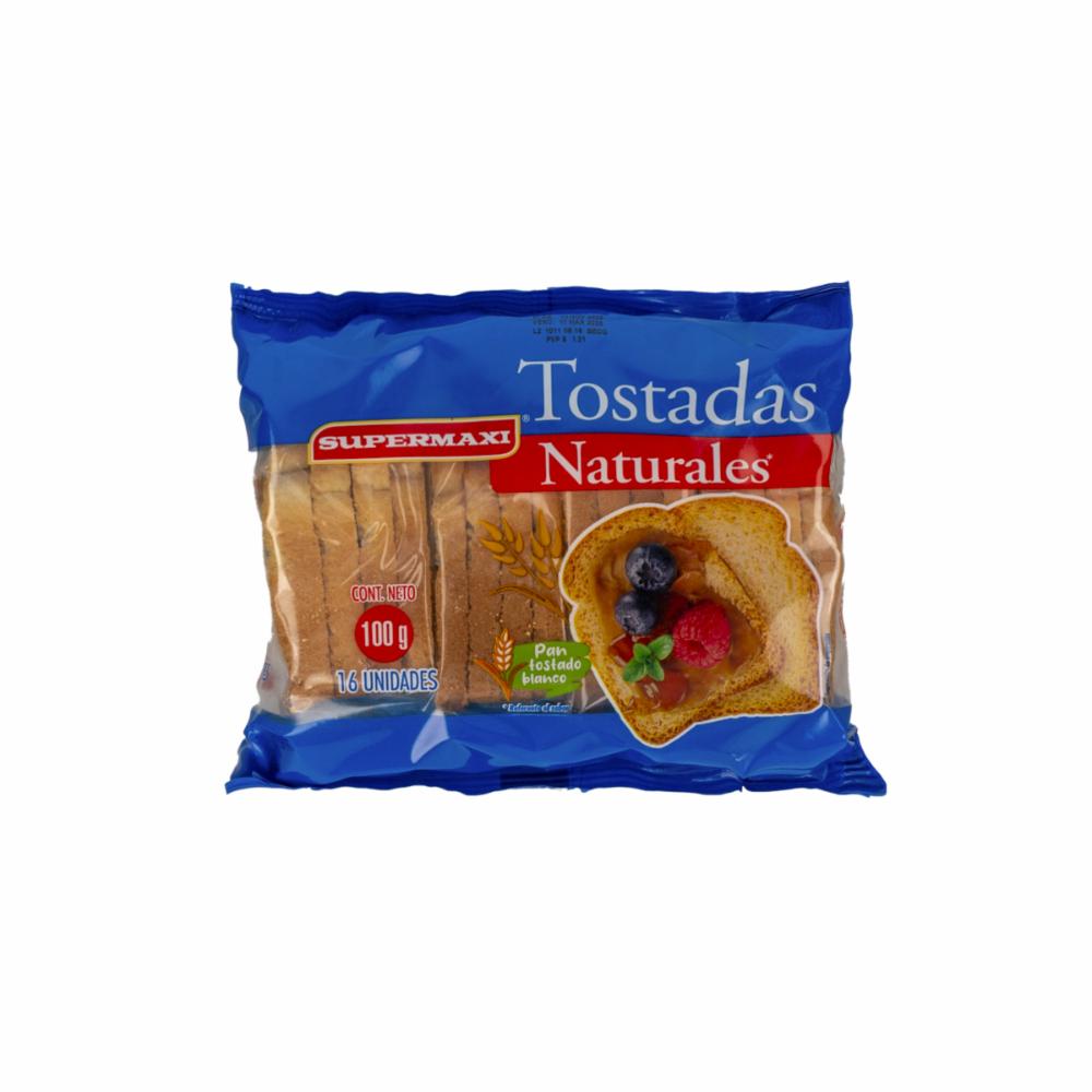 Tostadas Naturales SUPERMAXI 100 G - Supermaxi