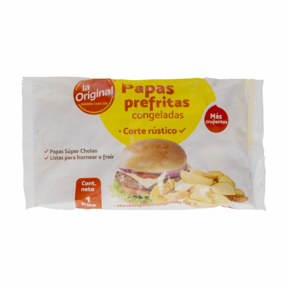 Papas Congeladas Prefritas Corte Rústico LA ORIGINAL 1 Kg - Supermaxi
