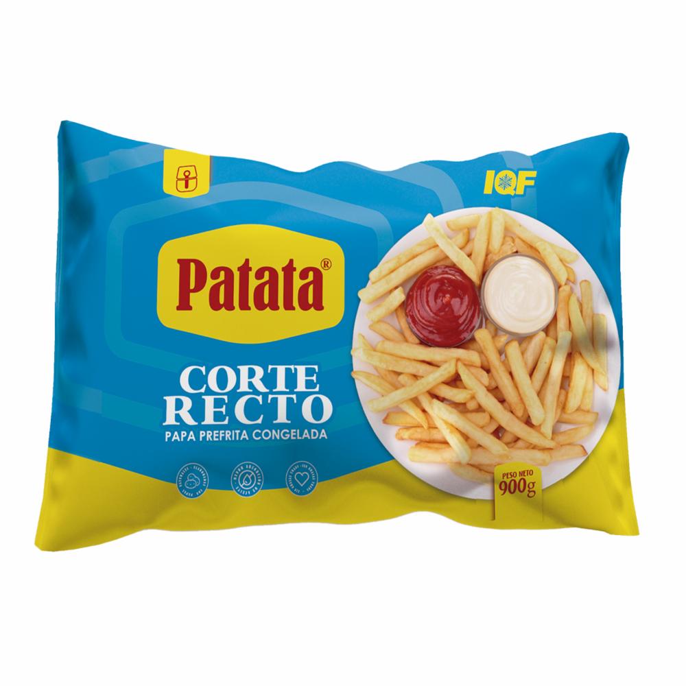 Papas Prefritas Congeladas Patata Corte Recto ICEMAN 900 G - Supermaxi