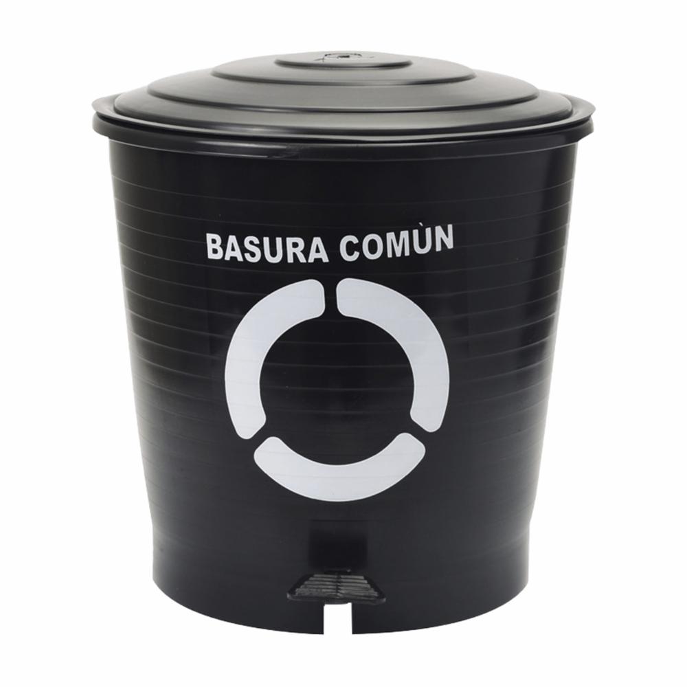 Basurero Automático Negro (Basura Común) PLAPASA Unidad - Supermaxi