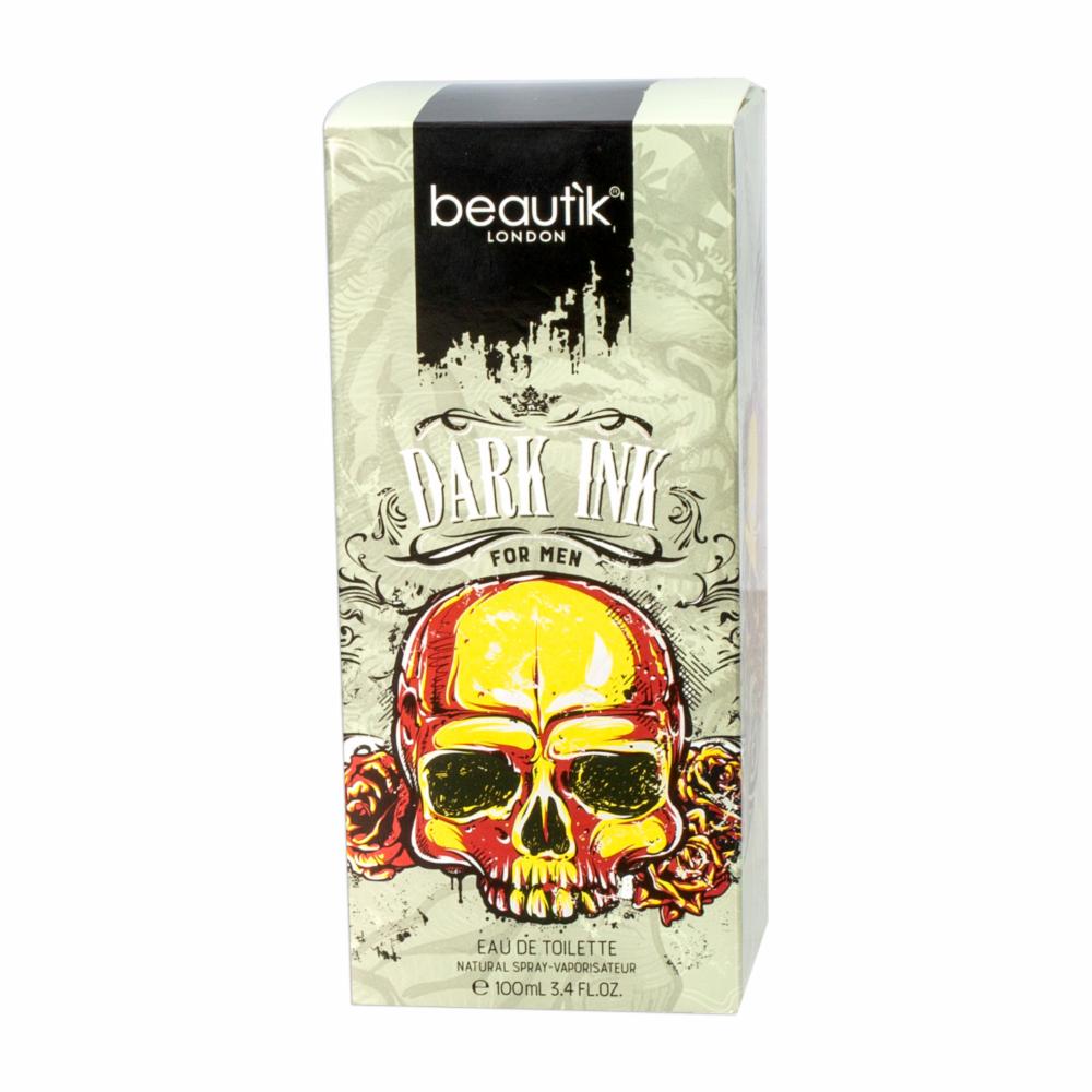 Fragancia Para Caballero Dark Ink BEAUTIK LONDON EDT 100 Ml - Supermaxi