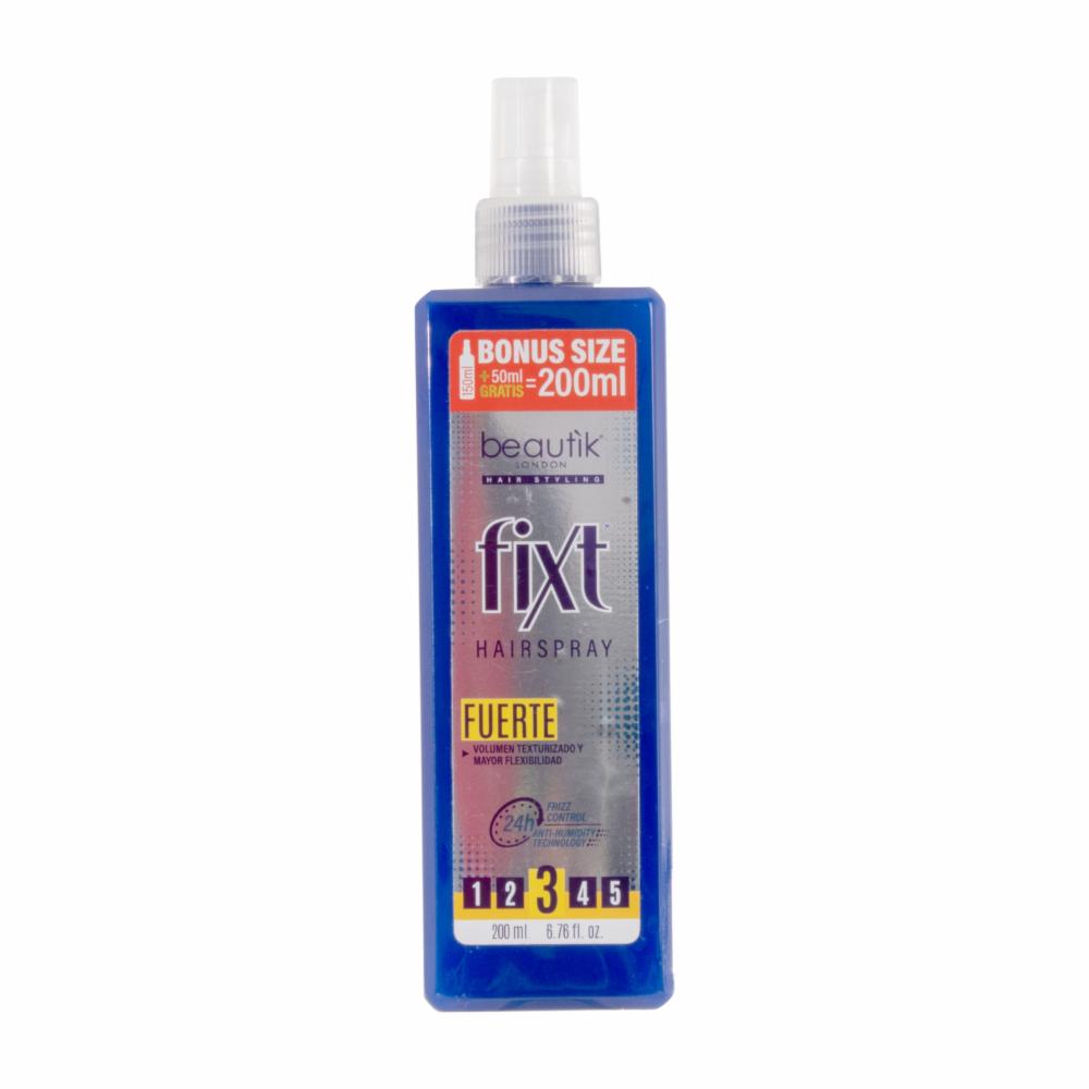 Spray Fijador De Cabello Fuerte FIXT 200 Ml - Supermaxi