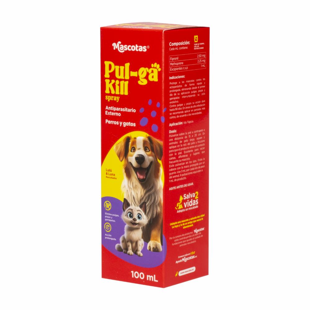 Antipulgas En Spray PULGA KILL 100 Ml - Supermaxi