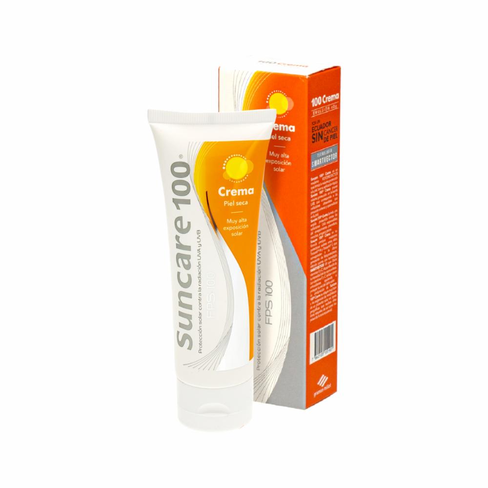 Protector Solar Facial Crema Spf100 SUNCARE 60 G - Supermaxi