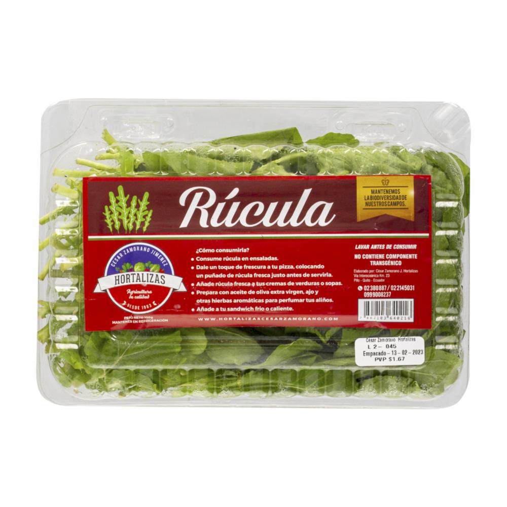 Rúcula Fresca ZAMORANO Tarrina - Supermaxi