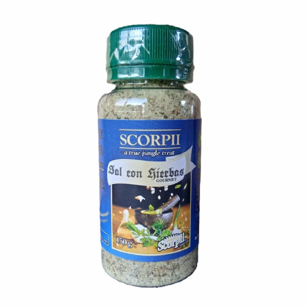Sal Gourmet Con Hierbas SCORPII 150 G - Supermaxi