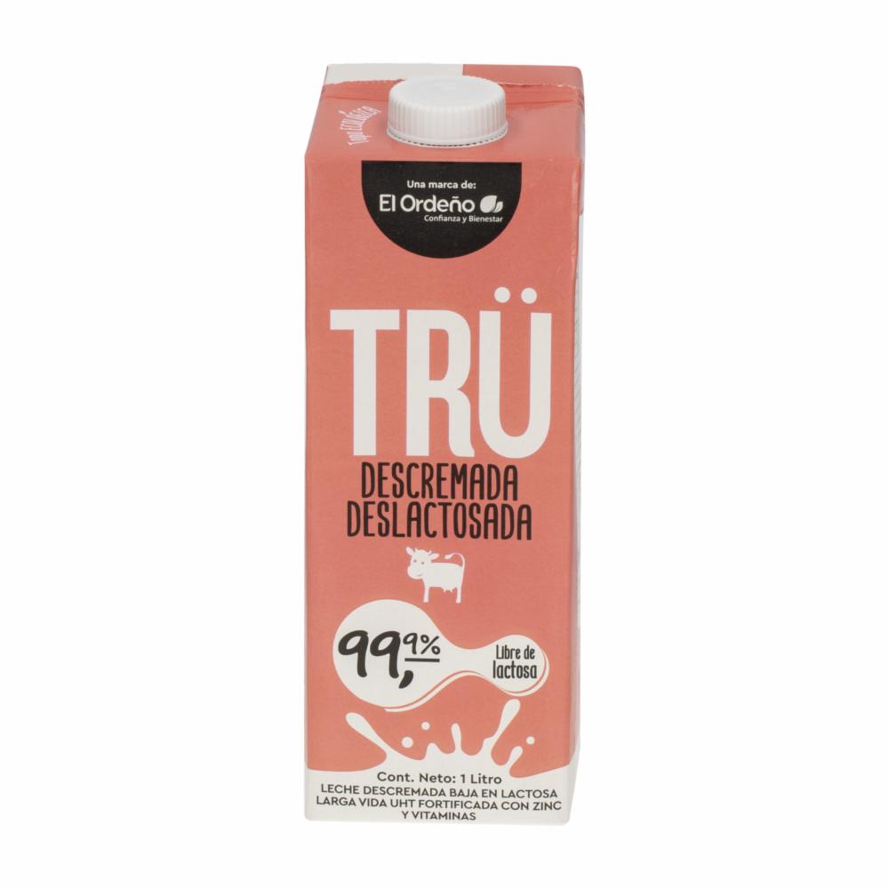 Leche Descremada Deslactosada TRU 1000 Ml - Supermaxi