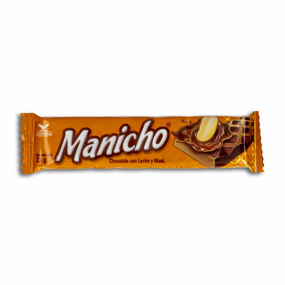 Chocolate Con Maní MANICHO 25 G - Supermaxi