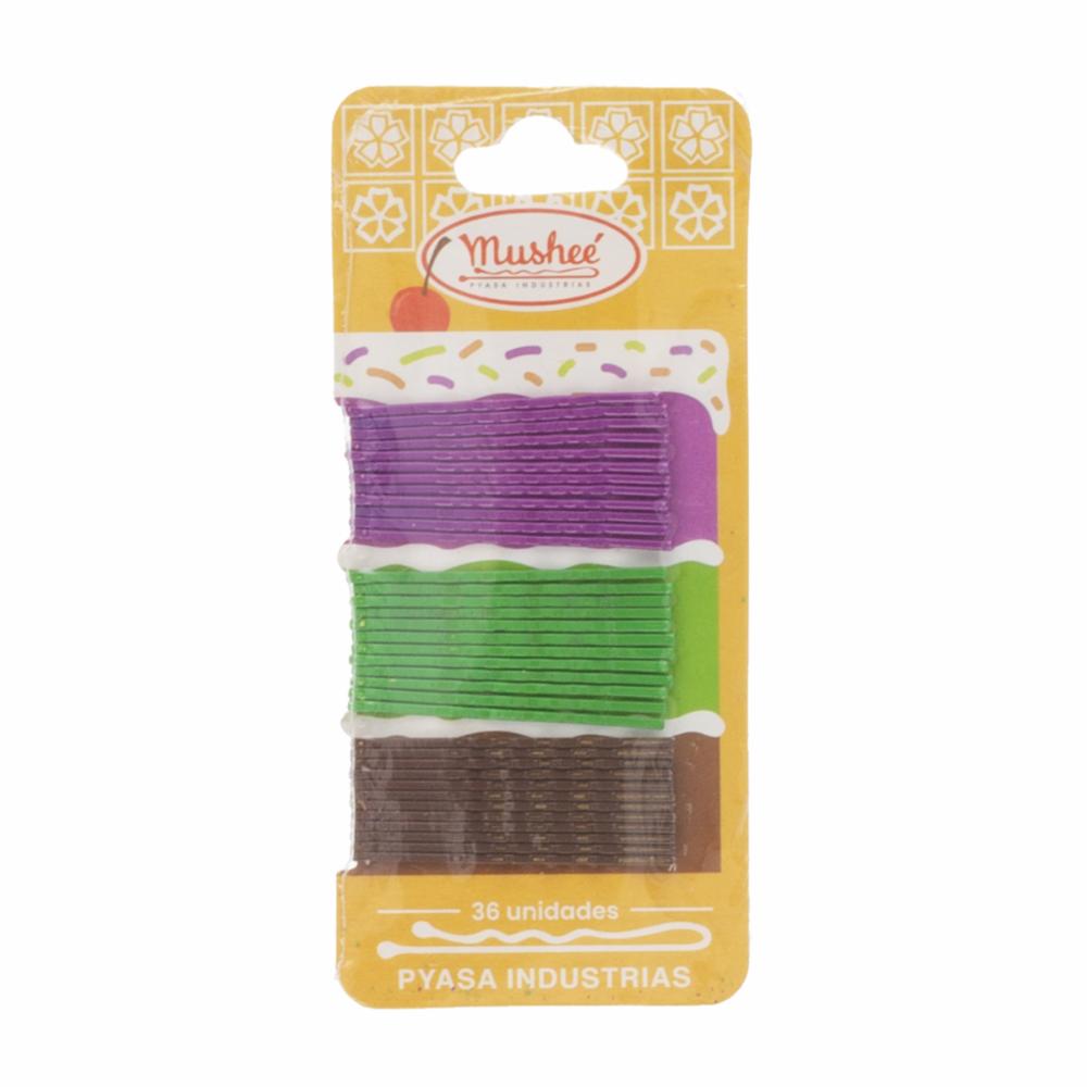 Invisible Pastel Mediana Varios Colores X36 MUSHEE Paquete - Supermaxi