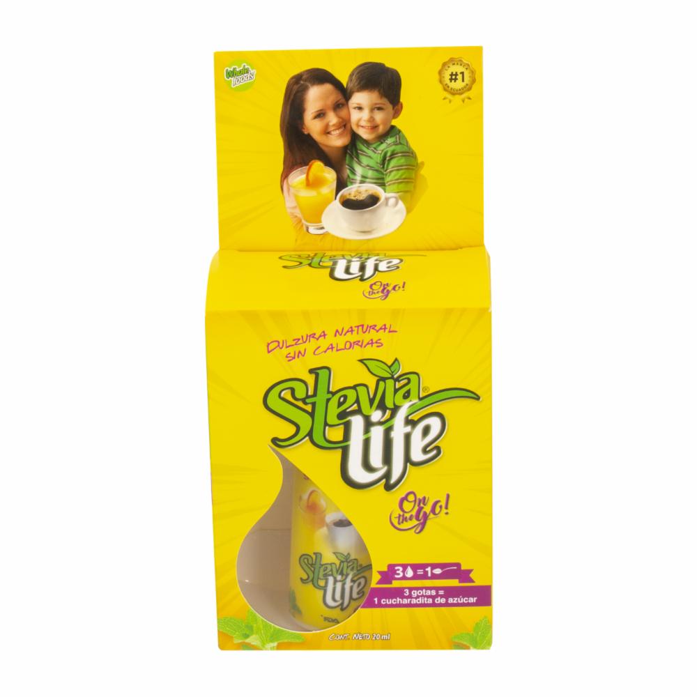 Endulzante En Gotas STEVIA LIFE 20 Ml - Supermaxi