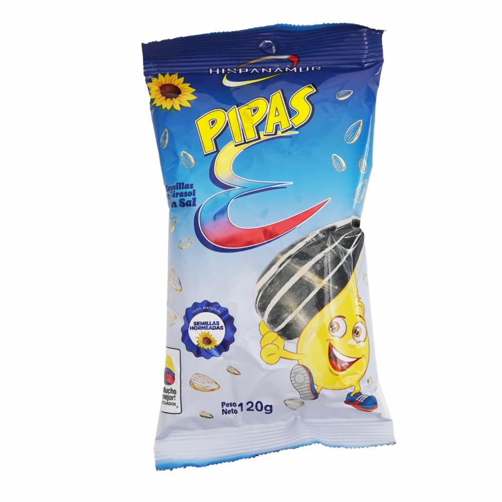 Semillas De Girasol Pepas HISPANAMUR 120 G - Supermaxi